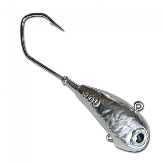 Mořský jig 400g chrom – Topfishing.eu
